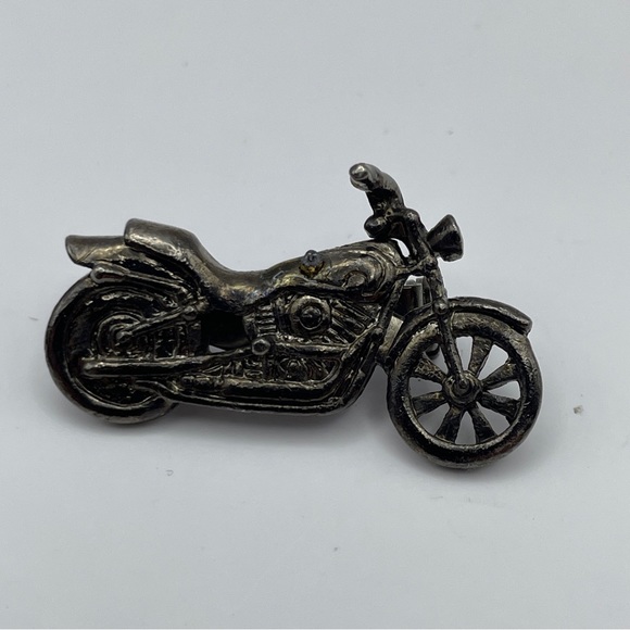 Accessories | Motorcycle Pin Unmarked Chopper Gunmetal Gray One And 14 ...